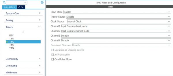 STM32 и Timer Input Capture. Режим захвата сигнала.