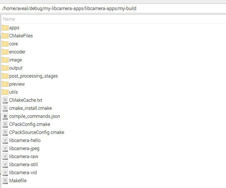 Сборка libcamera-apps из исходников и пример кастомизации.