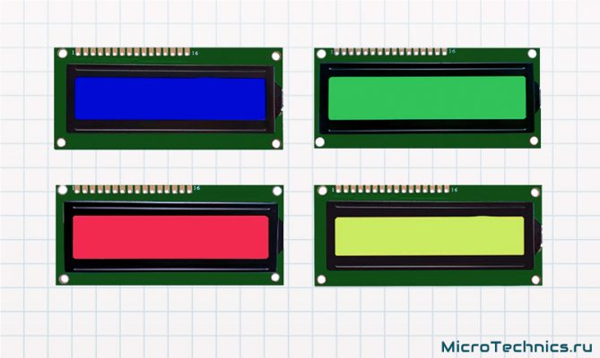 Arduino. LCD 1602. I2C и другие варианты подключения.