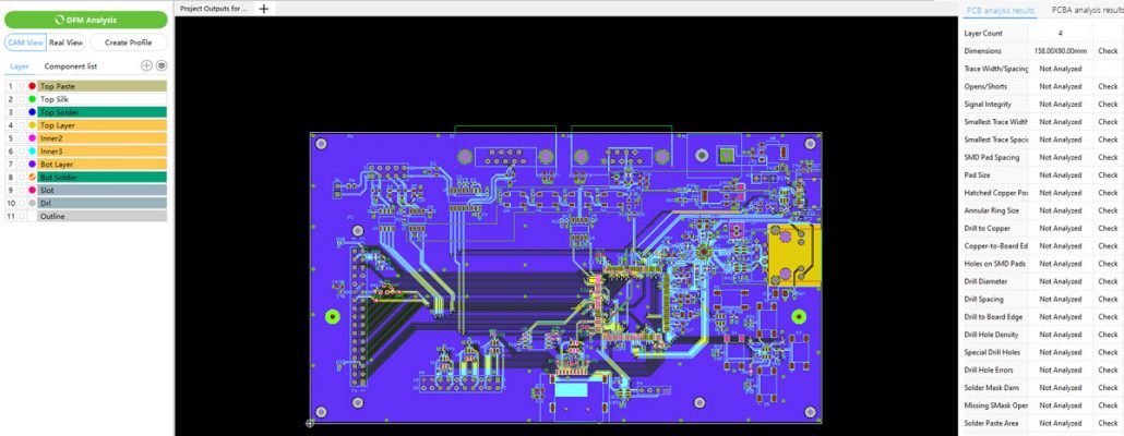 Обзор утилиты DFM Tool от NextPCB.